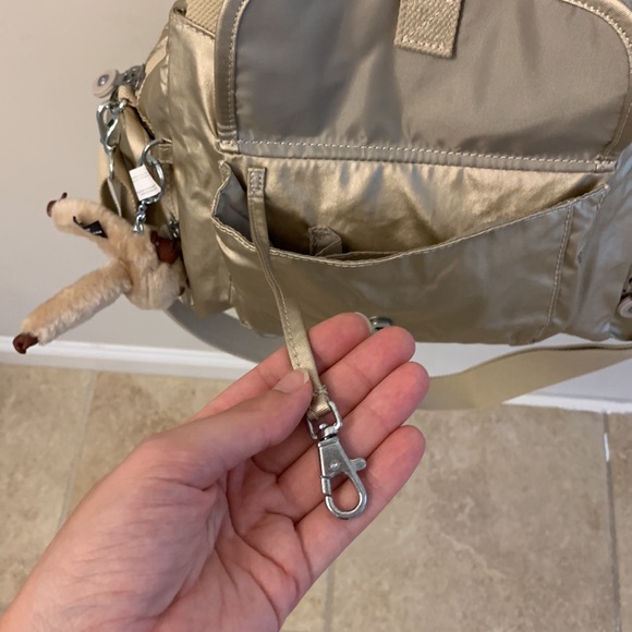 Kipling | Bags | Kipling Felix Metallic Gold Bag | Poshmark